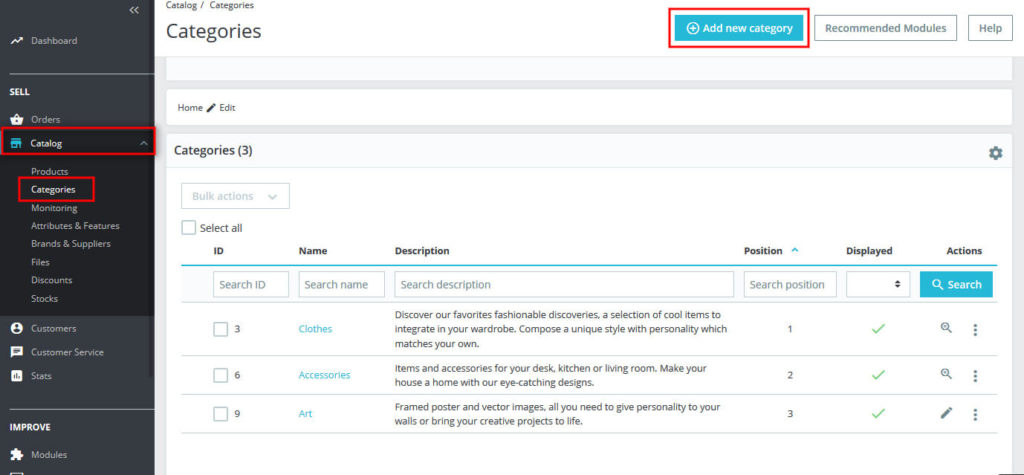 How To Add And Create Menu In PrestaShop Theme? - Webibazaar