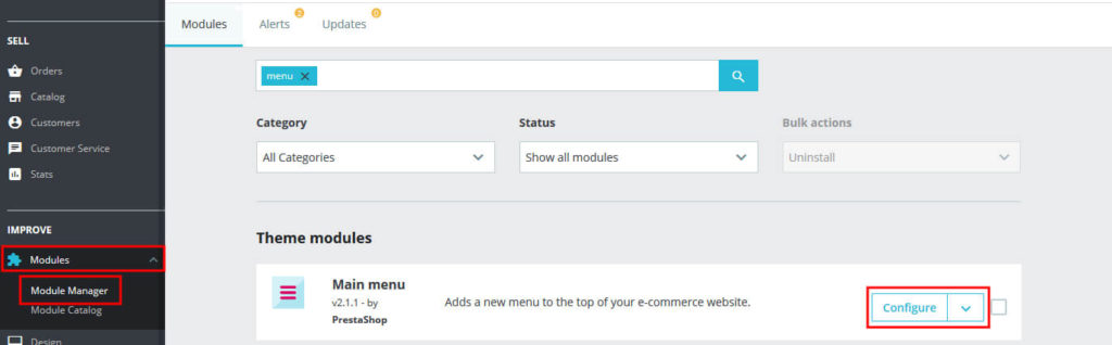 How To Add And Create Menu In PrestaShop Theme? - Webibazaar