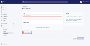 How To Add Drop-Down Menu In Shopify Theme? - Webibazaar Templates