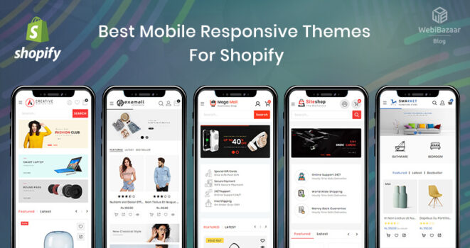 Best Shopify Theme For Mobile Phone - Webibazaar Themes