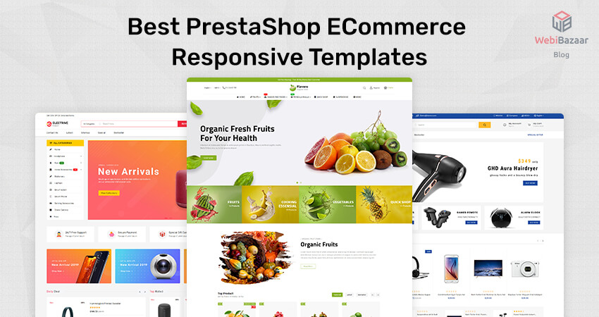 Best PrestaShop eCommerce Development Themes - Webibazaar Templates