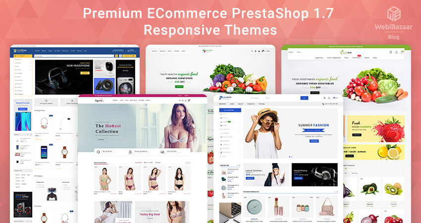 Best Top 5 Selling PrestaShop 1.7 Themes - Webibazaar Templates