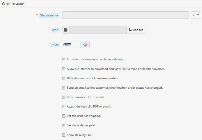 How to Manage Order Statuses in PrestaShop 1.7 Theme