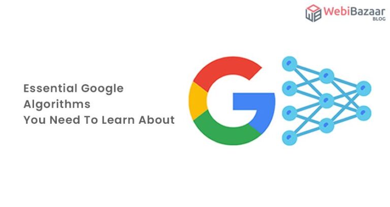 Essential Google Algorithms - You Need To Learn That - Webibazaar