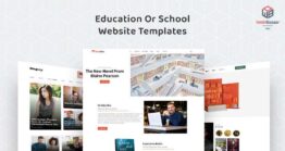 Top 5 Education Or School Website Templates - Webibazaar