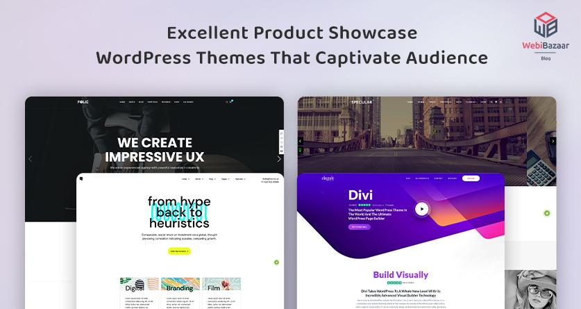 Excellent Product Showcase WordPress Themes That Captivate Audience