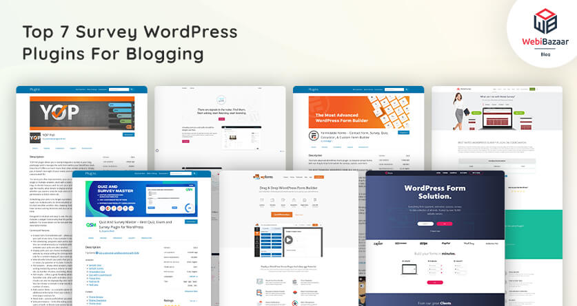 7 Best Survey WordPress Plugins For Your Blogs In 2023