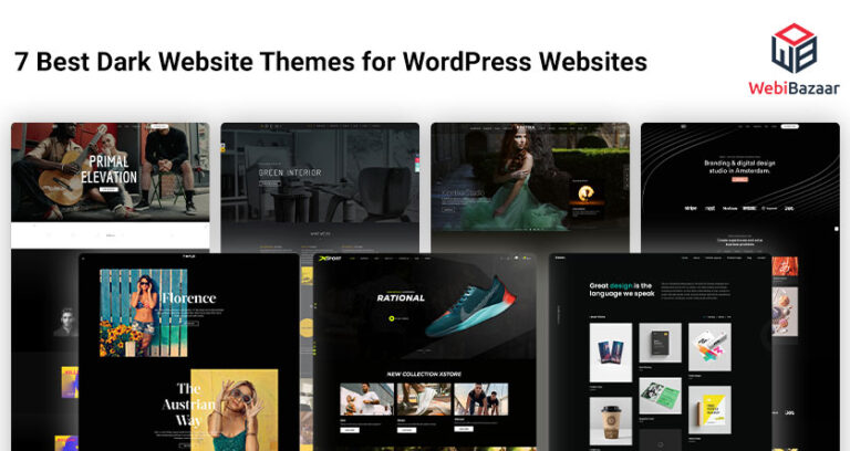 7 Best Dark Website Themes for WordPress Websites in 2023